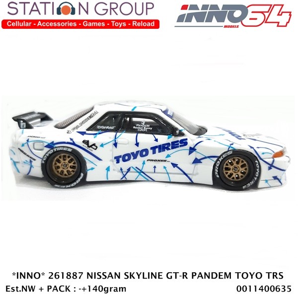 Jual Must Have!! Inno 64 261887 Nissan Skyline Gt-R (R32) Pandem Toyo ...