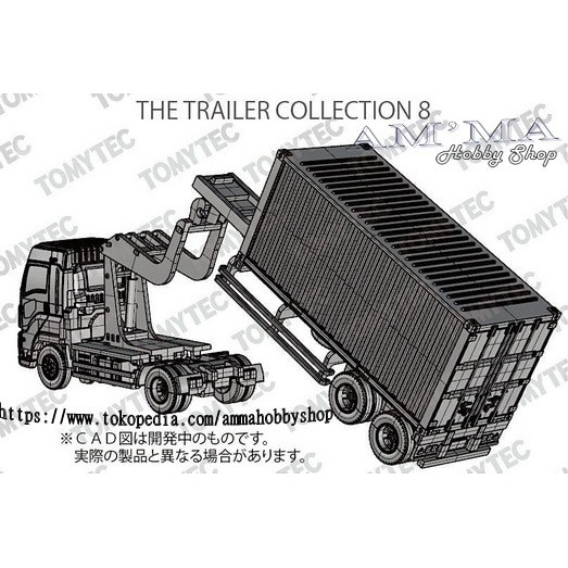 Jual Promo!!! Tomytec Trailer Collection Vol 8 Skala 1/150, N Scale ...