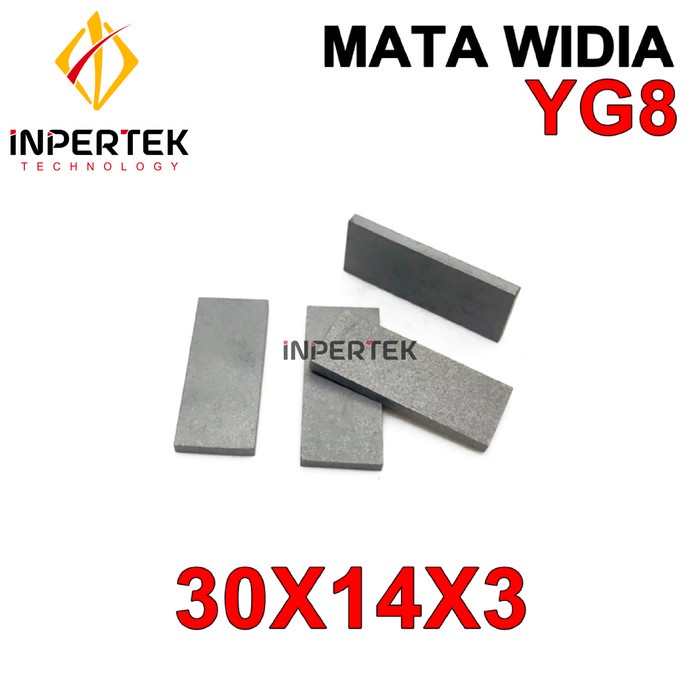 Jual Material Widia 3X14X30 YG8 Carbide Strips 3 X 14 X 30 YG 8 Plate Cemented Kotak Brazed ...