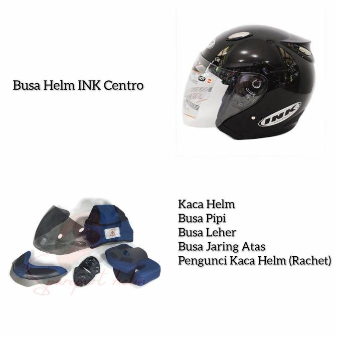 Jual Busa helm INK CENTRO (Full set + Kaca) | Shopee Indonesia