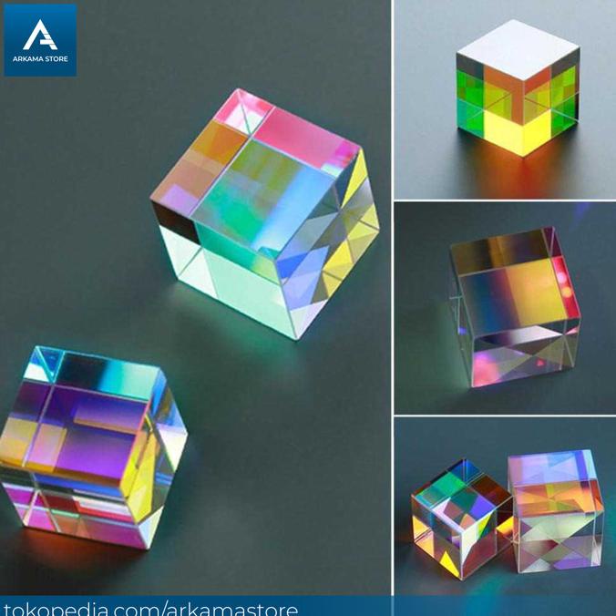 Jual Produk Unggulan Prism Six Sided Bright Light Combine Cube Optical