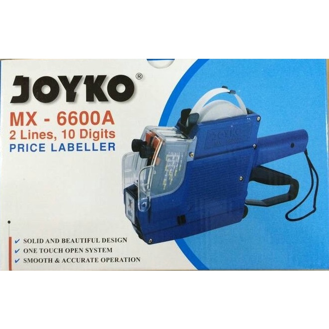 Jual Terlaris Paket Joyko Mx-6600A (Huruf,Angka) +Kertas +Inkroll -Alat ...