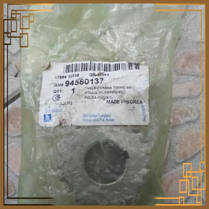 Jual Gigi Timing Belt Spark 800 Original Gm 94580137 [Hsc] | Shopee ...