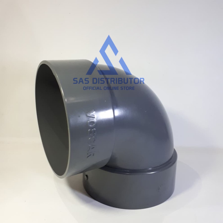Jual Keni 4" inch PVC / Knee 4" inch D / Elbow 4 in Voscar / Keni Pipa ...