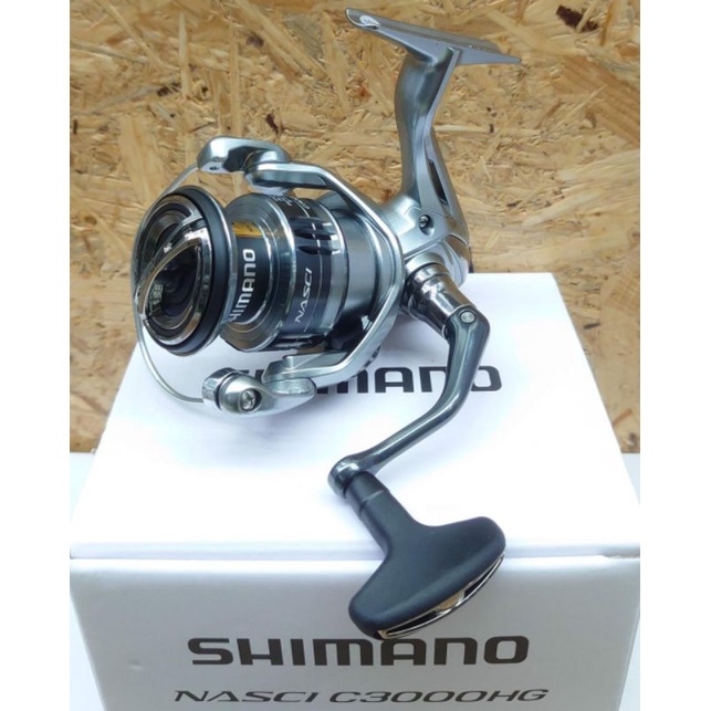 Jual REEL SHIMANO NASCI FC 500 1000 2500 3000 4000 5000 SERI 2021 | Shopee Indonesia