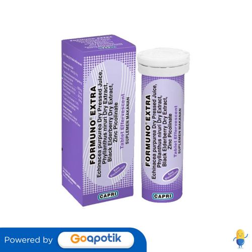 Jual FORMUNO EXTRA TUBE 10 TABLET EFFERVESCENT | Shopee Indonesia