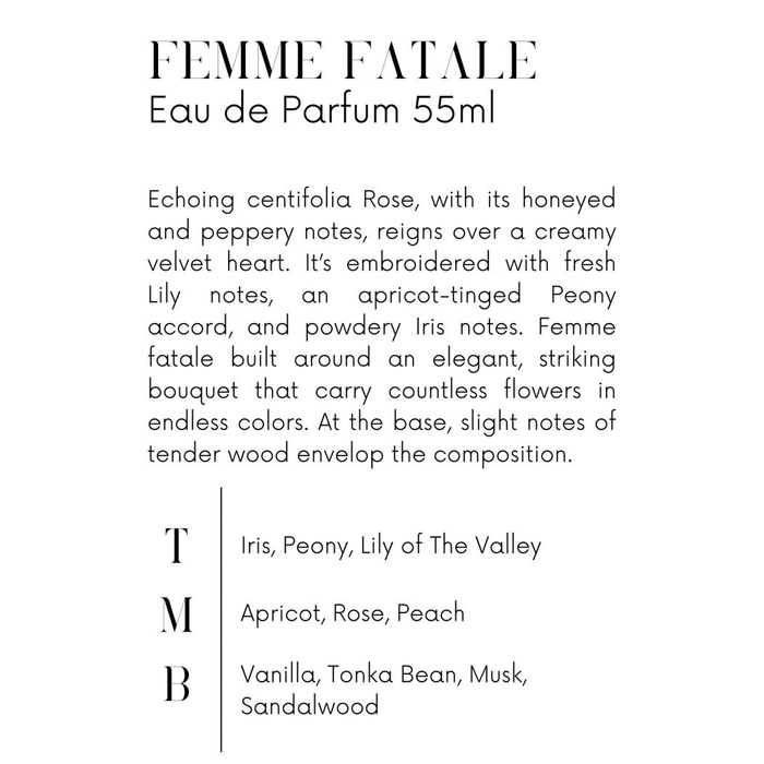 Jual The Villain Club | Femme-Fatale | EDP 55ml | Shopee Indonesia