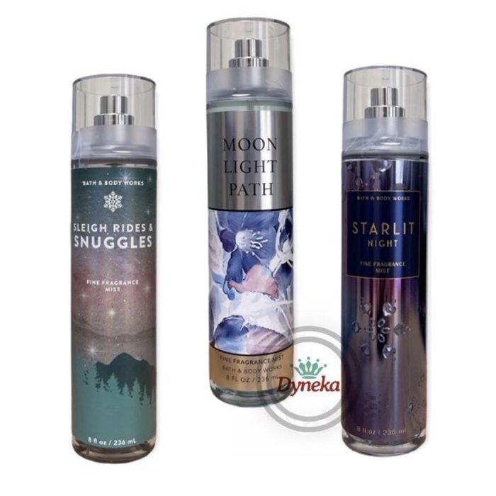 Jual Body Mist Moonlight Path/Starlit Night/Sleigh Rides&Snuggles BBW ...