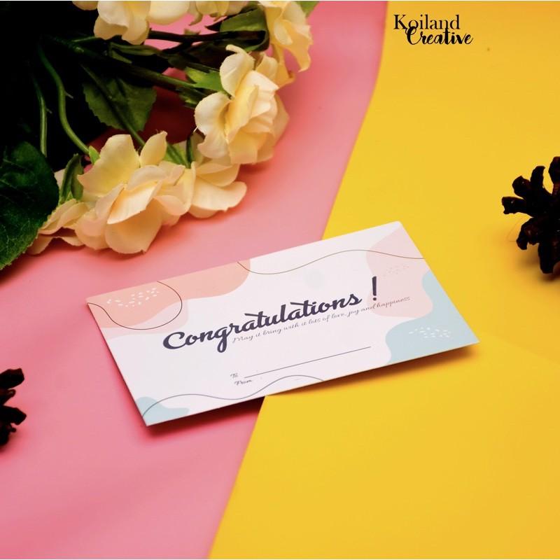 Jual Congratulations Card / Kartu Ucapan | Shopee Indonesia