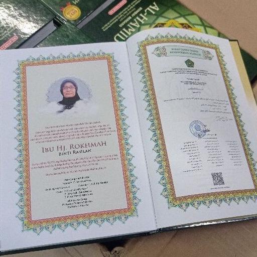 Jual Update - Al Quran Wakaf plus Sisipan A5 Yasin Pengganti Yasinan ...