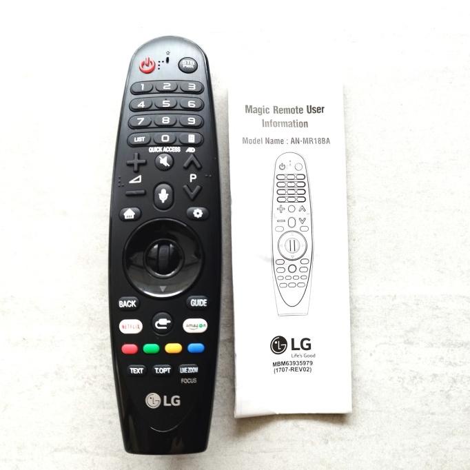 Jual [Ready] Remot/Remote/Magic Remote Tv Led/Smart Tv Lg An-Mr18Ba Ori ...
