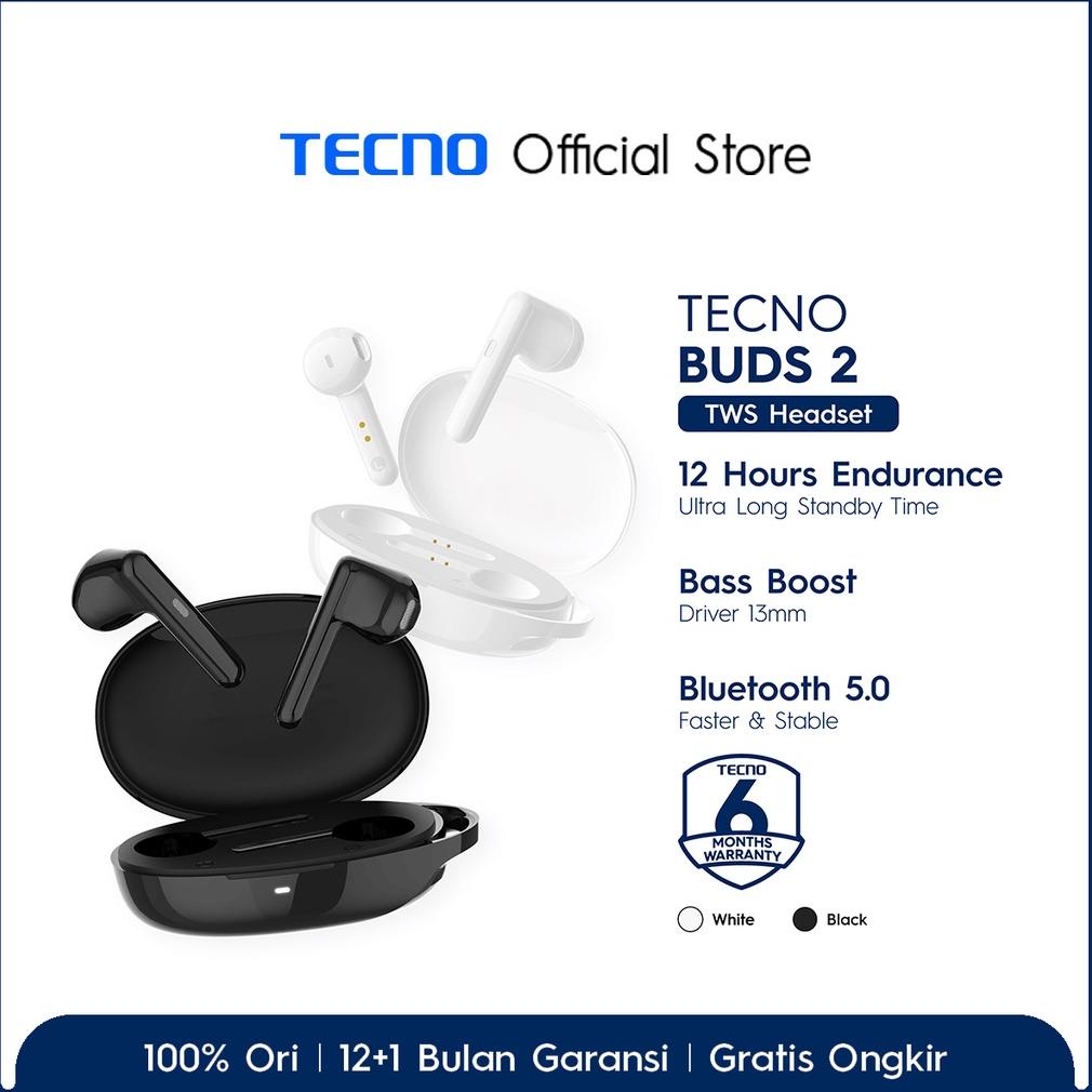 Jual Tecno Buds2 Bd02 True Wireless Earphone [Tws Headset] | Shopee ...