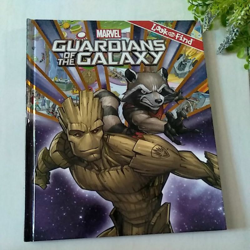 Jual Buku Look and find Marvel Guardians of the Galaxy prelove | Shopee ...
