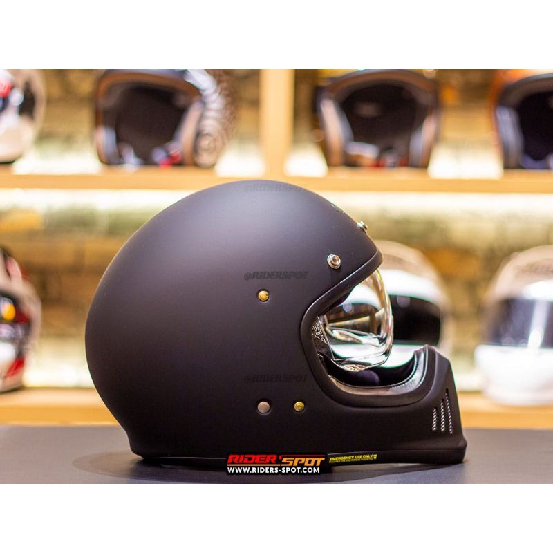 Jual Helm Motor Shoei Ex-Zero Matt Black Classic Helmet Full Face ...
