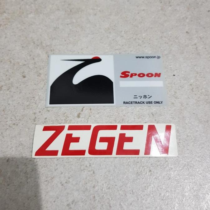 Jual Sticker Stiker Spoon Honda Racetrack Mini Stick On Tempel Dalam ...