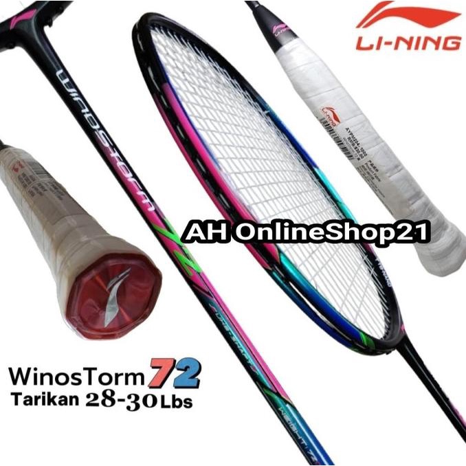 Jual Raket Badminton Lining windstorm 72 74 76 78 | Shopee Indonesia