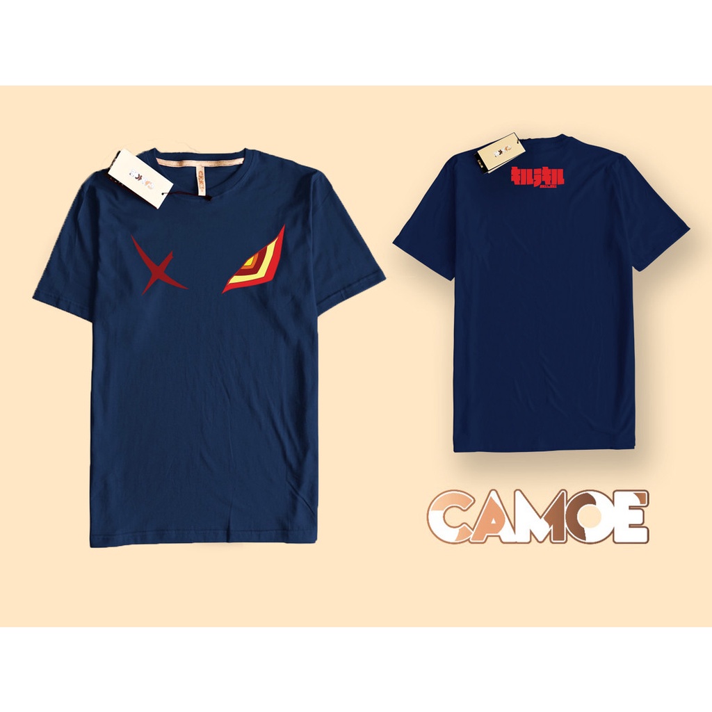 Jual Kaos Tshirt Depan Belakang Anime Kill La Kill Senketsu Eyes ...