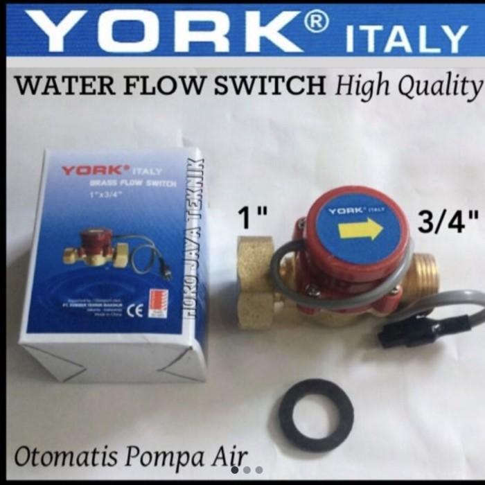 Jual Terlaris Water Flow Switch York 1 X " Otomatis Flow Switch ...