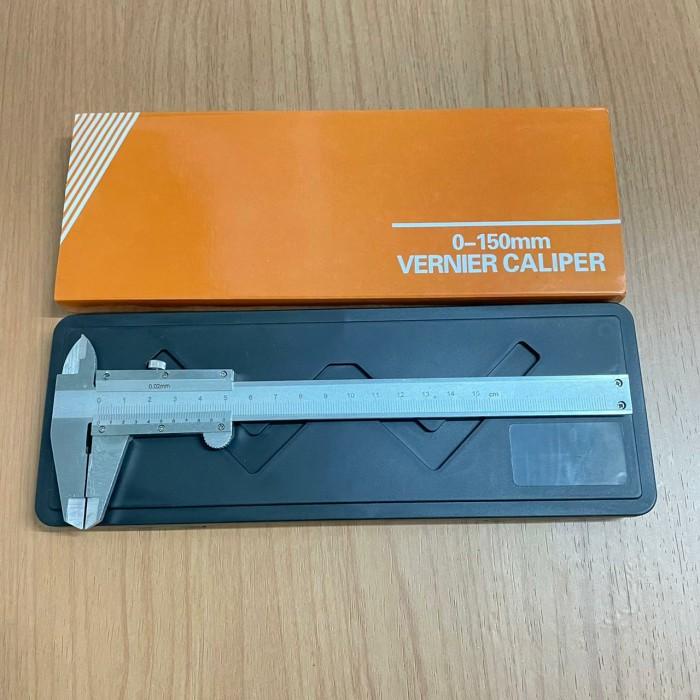 Jual Best Seller Jangka Sorong Sigmat Sketmat Vernier Caliper Besi 6 Inch 150 Mm | Shopee Indonesia