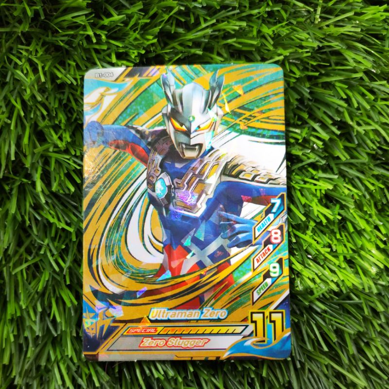Jual kartu ultraman fusion fight r/b non ori ultraman zero slugger ...
