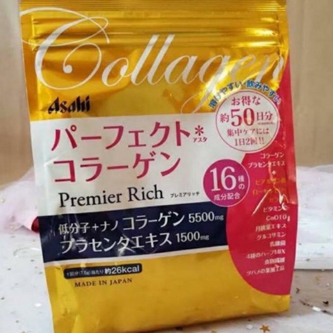 Jual Asahi Collagen Premier Rich For 50 Days Original Japan | Shopee ...