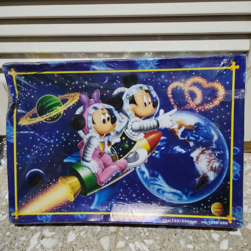 Jual MICKEY MINNIE SPACE JIGSAW PUZZLE 1000 pcs | Shopee Indonesia