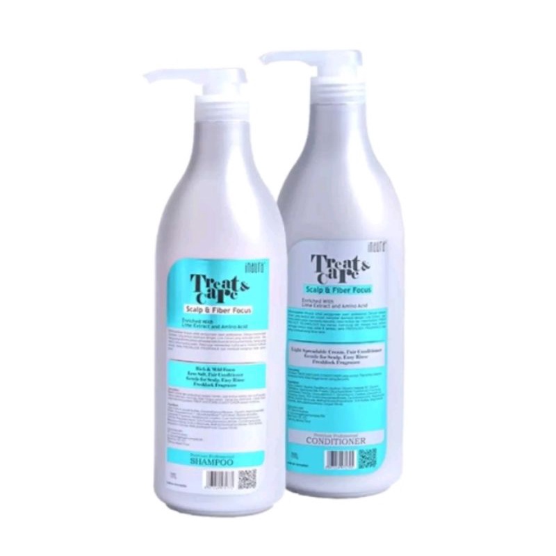 Jual INAURA Treat & Care Shampoo / Conditioner Botol 1000ml | Shopee ...