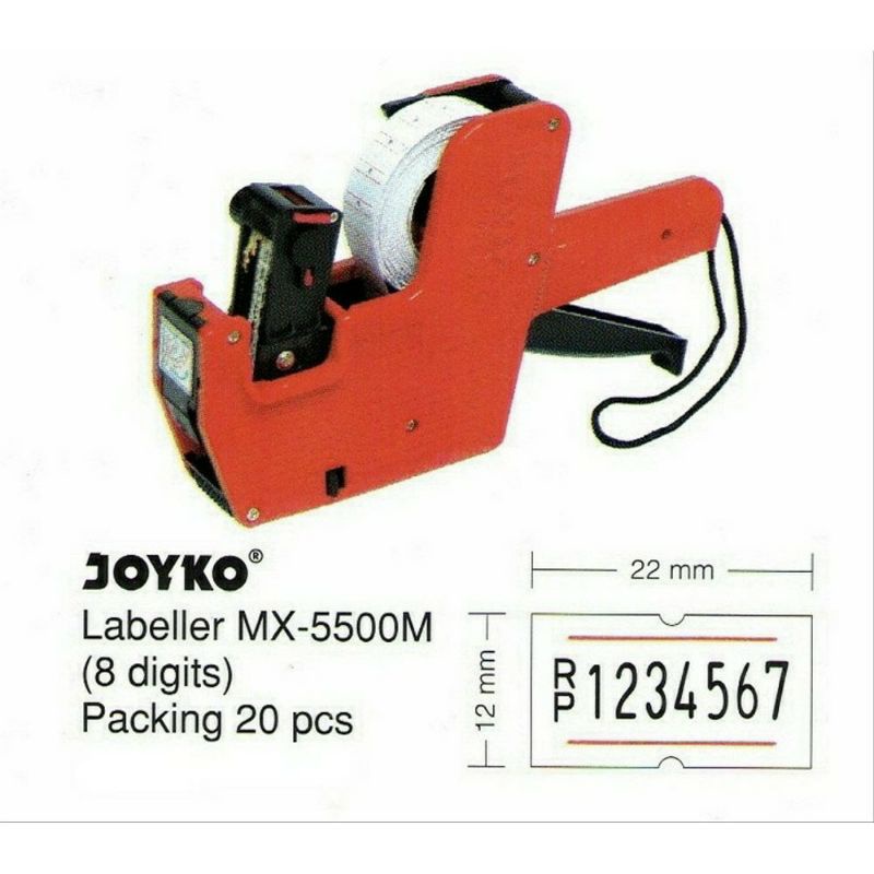 Jual (GROSIR) Mesin Label Harga Joyko MX-5500M / Mesin Stiker Harga ...