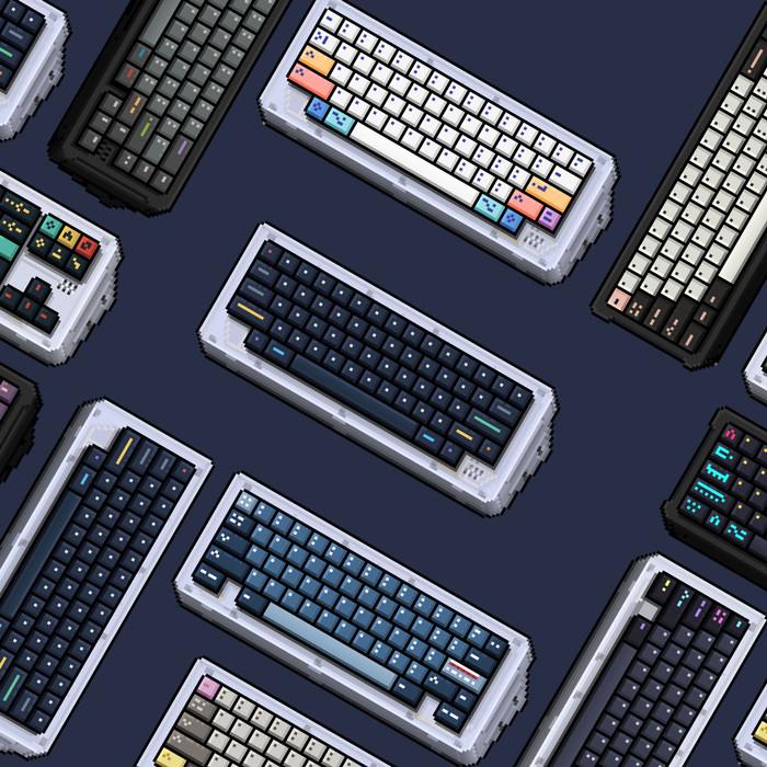 Jual Anorexus X Keebpixel - Vertizon Pixel Art Deskmat | Shopee Indonesia