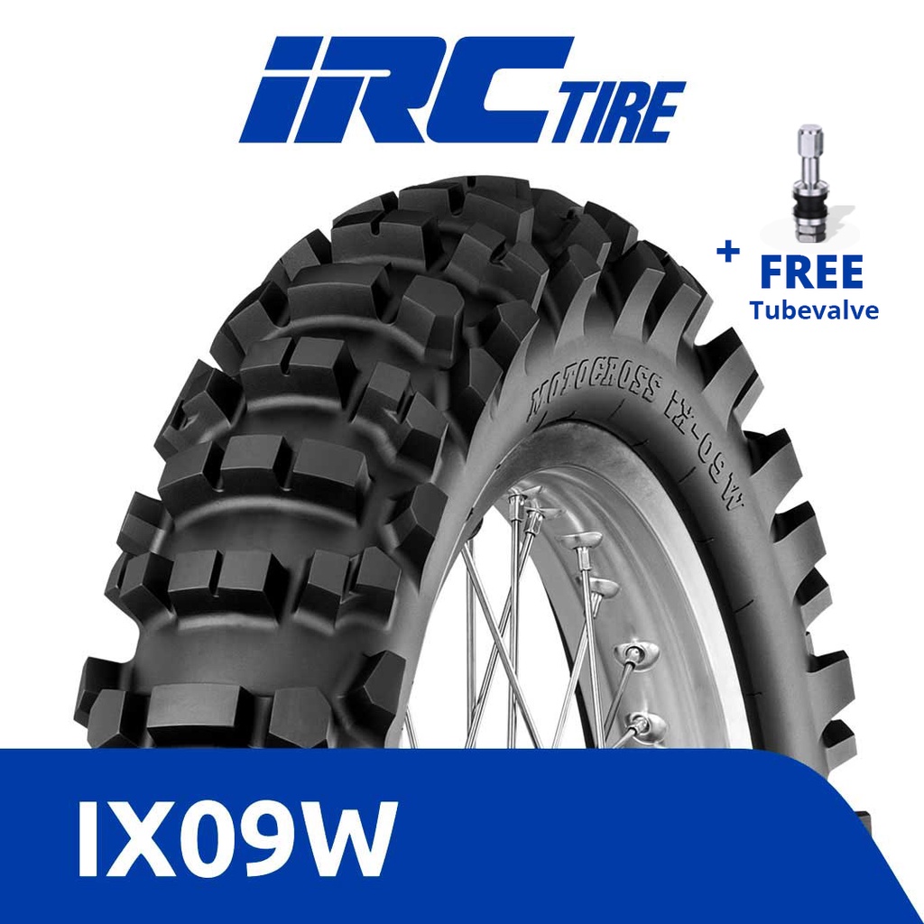 Jual Ban Belakang Motor IRC 100/100-18 iX-09W Tubetype Kawasaki New KLX ...