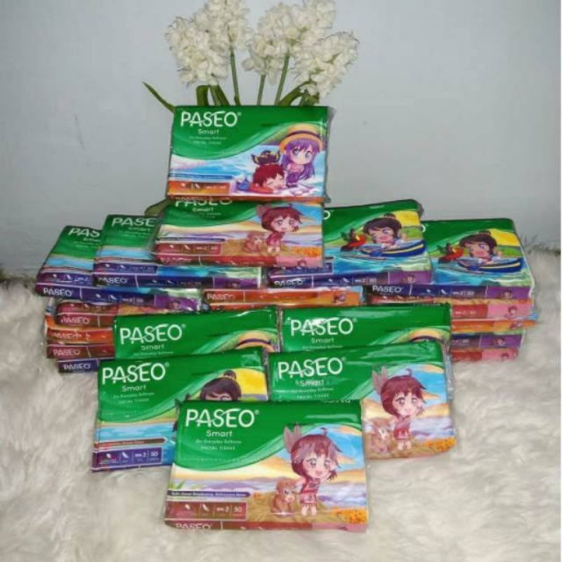 Jual Tissue Paseo Smart 50 sheets | Shopee Indonesia