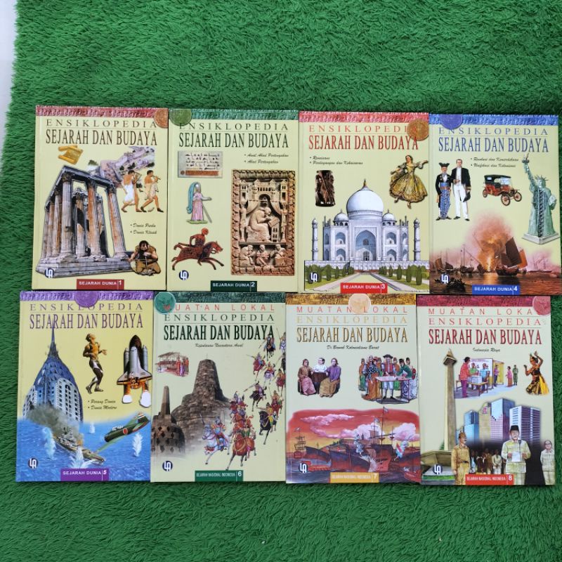 Jual ORIGINAL BUKU ENSIKLOPEDIA SEJARAH DAN BUDAYA JILID 1 2 3 4 5 6 7 8 | Shopee Indonesia