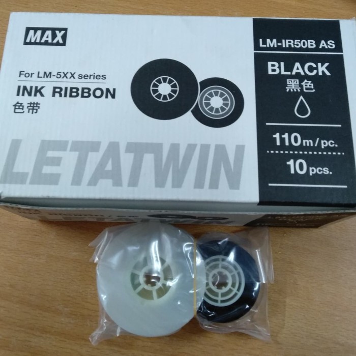 Jual ink ribbon tinta pita LM IR50B MAX Letatwin LM550A LM 550 550A ...
