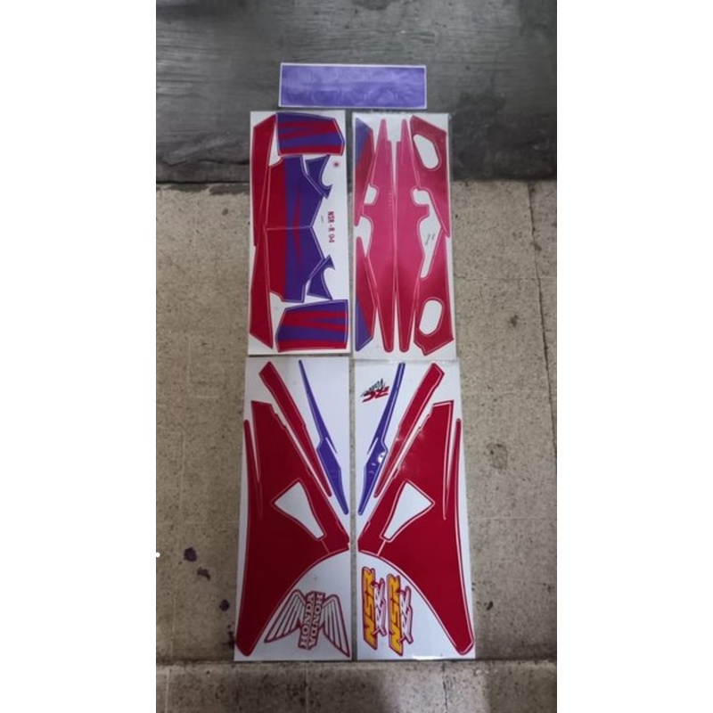 Jual Original Impor Thailand Honda NSR 150 OLD RR ungu merah biru NOS ...