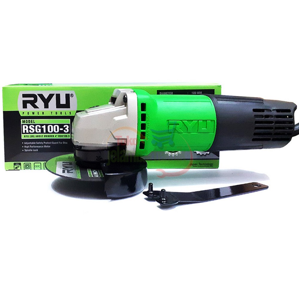 Jual Ryu Rsg100-3 Mesin Gurinda Tangan Listrik 100Mm | Mesin Potong ...
