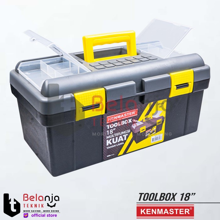 Jual KENMASTER Tool box 18 Inch Tempat Perkakas Toolkit Tool Box 18 ...