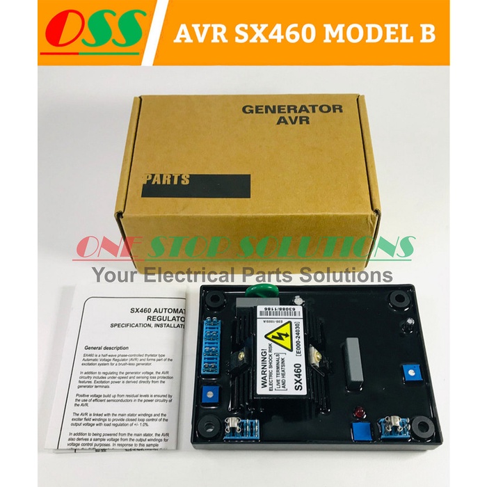 Jual Ready AVR GENERATOR SX460 MODEL B AVR SX460 AVR GENSET | Shopee ...