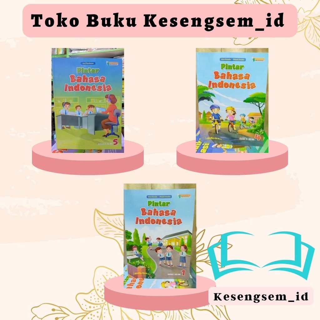 Jual Buku Pintar Bahasa Indonesia Kelas 1, 2, 3, 4, 5, 6 SD/MI Kurikulum Merdeka - Yudhistira ...