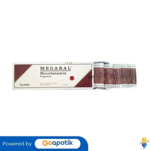 Jual MEGABAL 500 MCG BOX 100 KAPSUL | Shopee Indonesia
