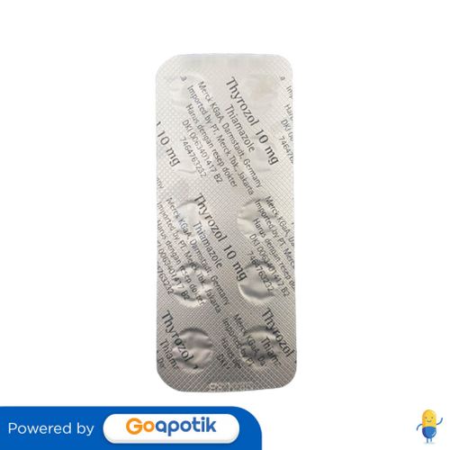 Jual THYROZOL 10 MG STRIP 10 TABLET | Shopee Indonesia