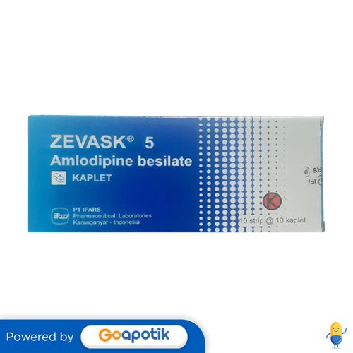 Jual ZEVASK 5 MG BOX 100 KAPLET | Shopee Indonesia