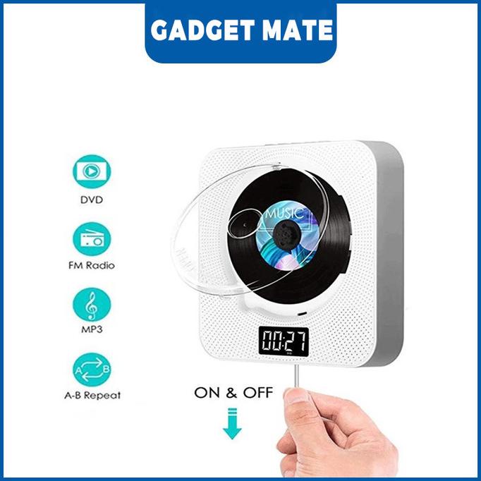 Jual Portable Bluetooth DVD / CD Player, Wall-Mounted DVDs Player ...