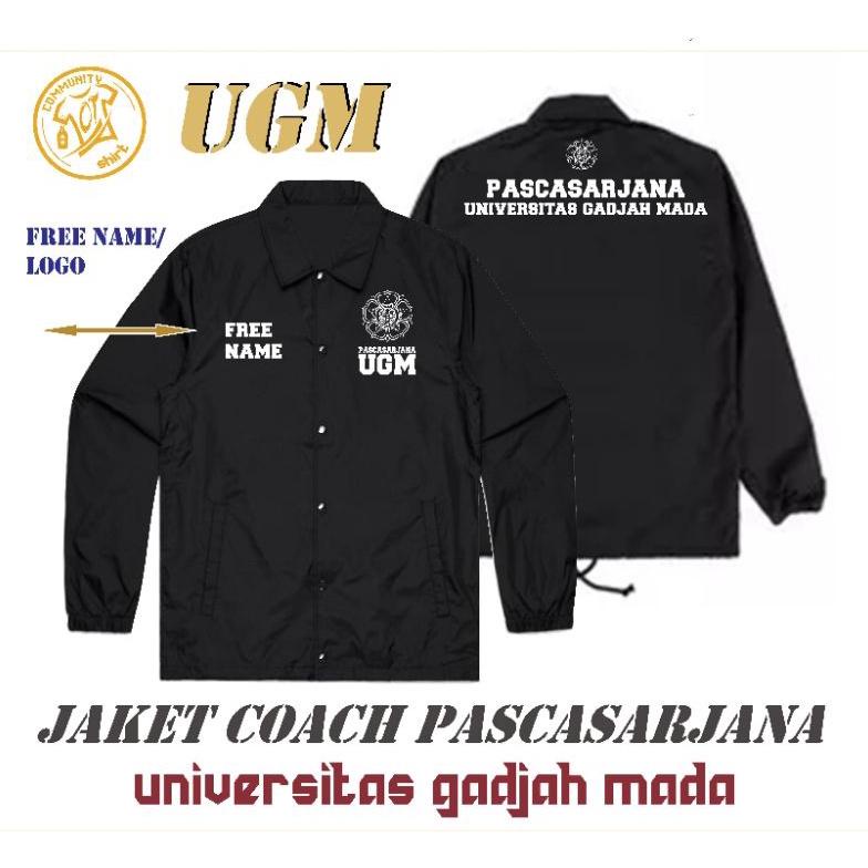 Jual Jaket Coach Ugm Pascasarjana Universitas Gadjah Mada Free Custom ...