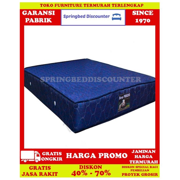 Jual Springbed Spring Bed Javaland Standard New Panda Biru 140x200 Kasur Sj | Shopee Indonesia