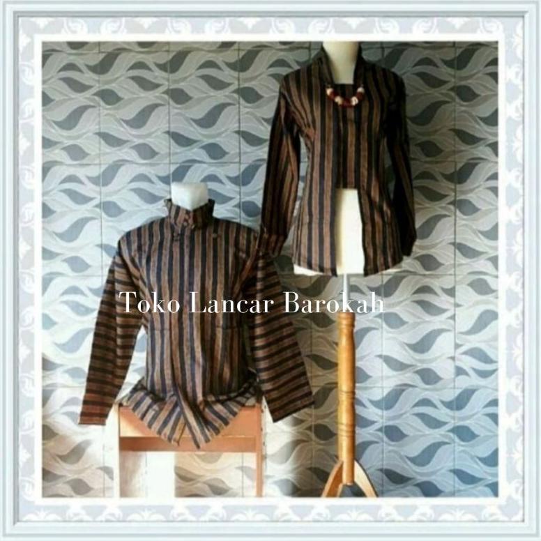 Jual Baju Lurik Jawa | Lurik Kebaya Wanita | Surjan Cowok | Baju Sunan Kalijaga | Pakaian Adat ...