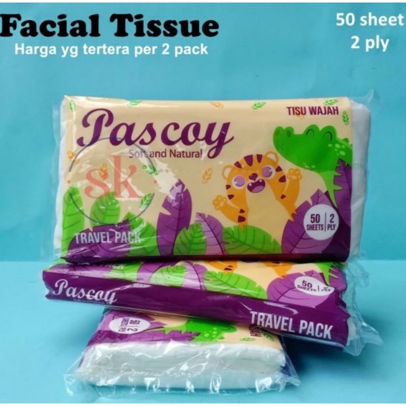 Jual Tissue Pascoy 2ply 250sheet | Shopee Indonesia