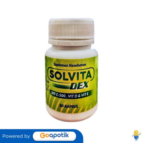 Jual SOLVITA DEX BOTOL 50 KAPSUL | Shopee Indonesia