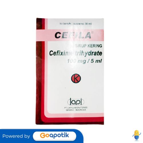 Jual CEFILA 100 MG/5 ML DRY SYRUP 30 ML | Shopee Indonesia