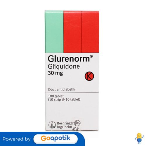 Jual GLURENORM 30 MG BOX 100 TABLET | Shopee Indonesia