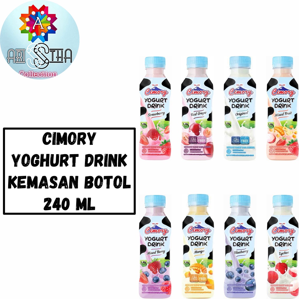 Jual Cimory Yoghurt Drink 240 ML Kemasan Botol | Shopee Indonesia